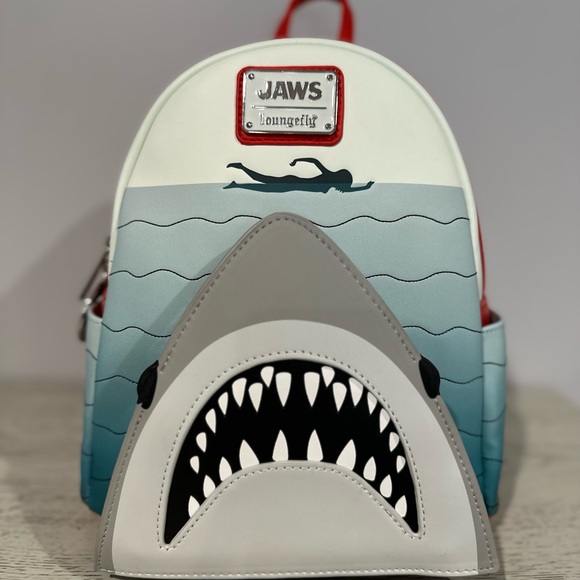 Loungefly | Bags | Loungefly Jaws Mini Backpack From Universal Studios ...